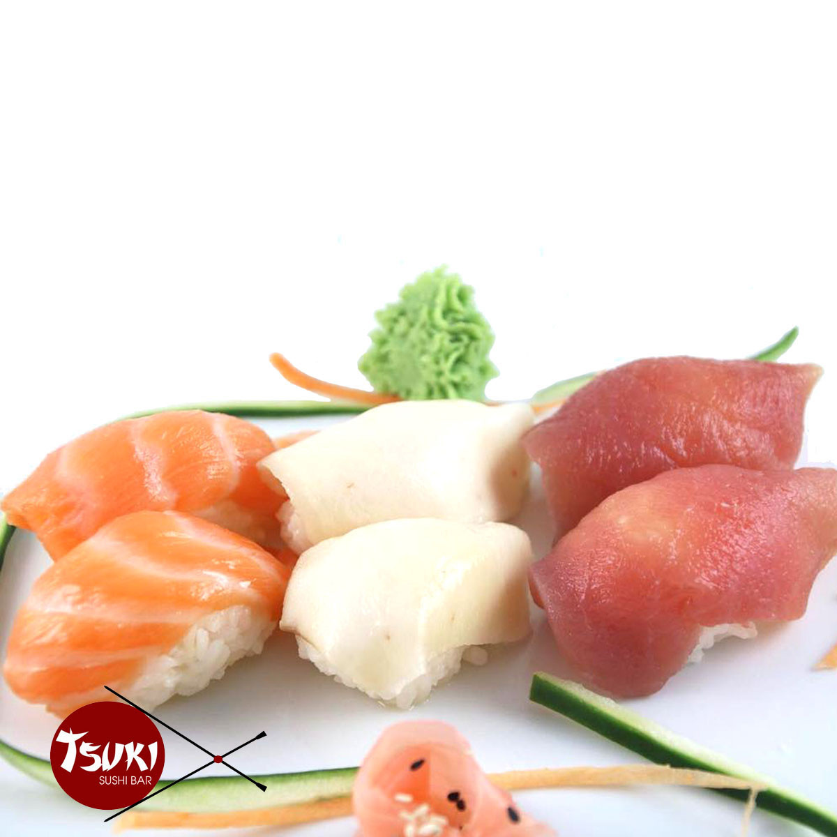 Espectacular menú japones para 2 personas en Tsuki Sushi Bar Los Cristianos